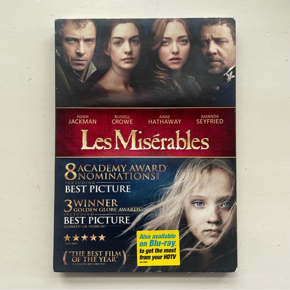 Universal | Media | New Sealed Les Miserables Dvd | Poshmark